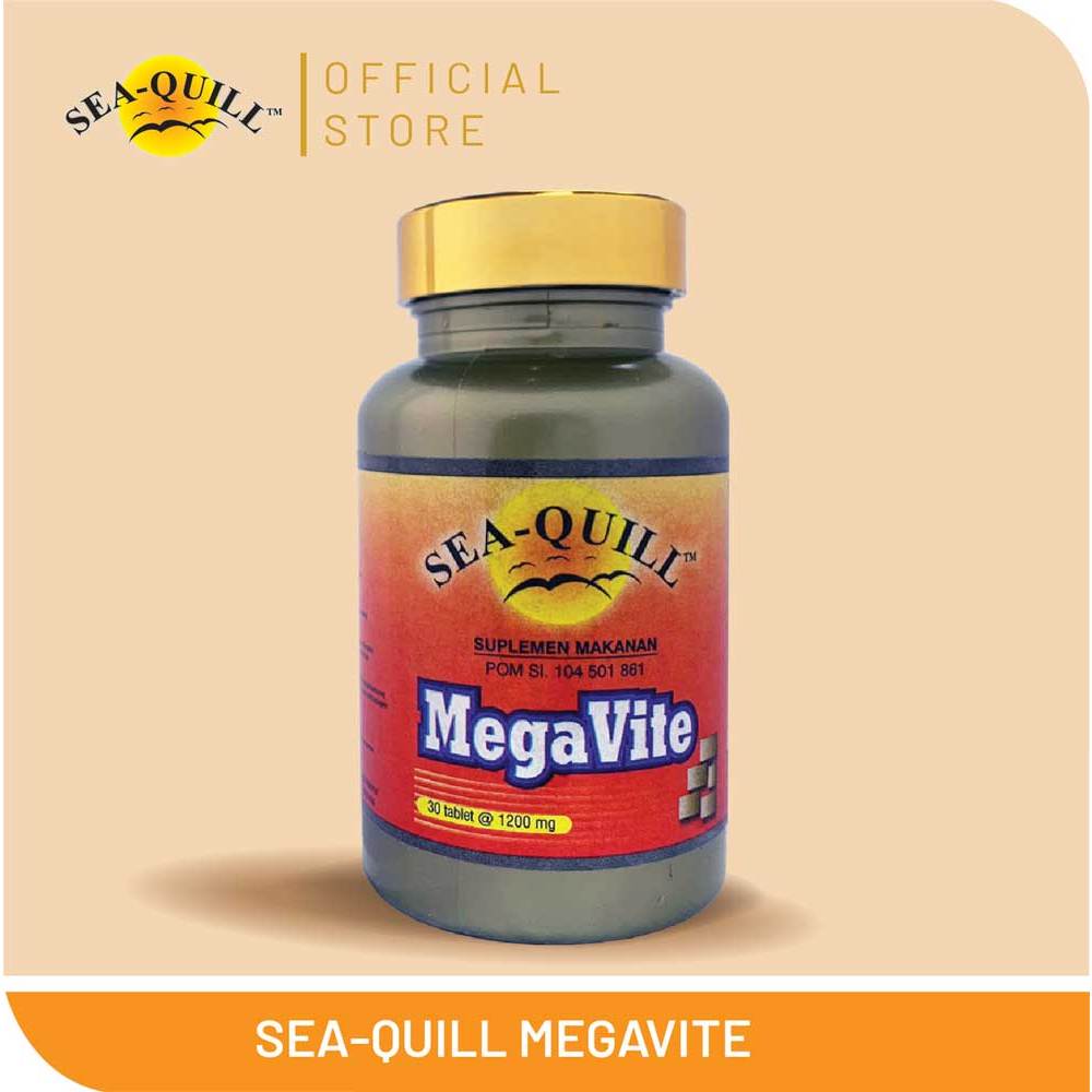 Jual Sea Quill MEGAVITE 30 tablet | Shopee Indonesia