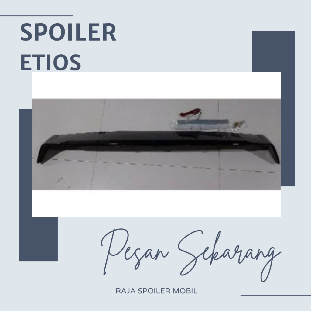 Jual SPOILER MOBIL ETIOS WITH LAMP | Shopee Indonesia