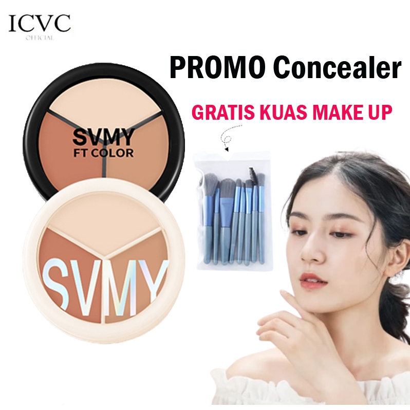 Jual [ GRATIS 1 Set Koas Make Up ] - Concealer Contour Waterproof ...