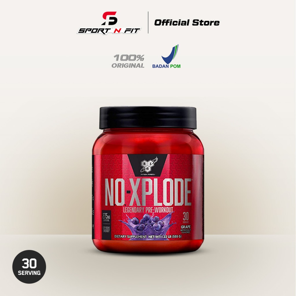 Jual Bsn - NO XPLODE 30Serving (Pre-workout) | Shopee Indonesia