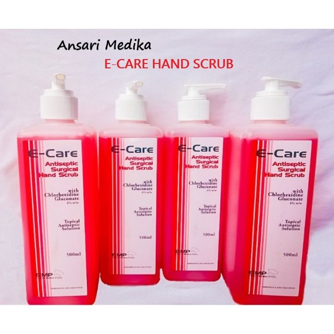 Jual E-CARE HAND SCRUB HAND WASH ANTISEPTIC ENSEVAL CUCI TANGAN ...