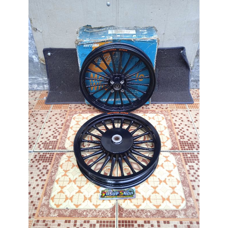 Jual velg original Daytona japan mio Fino Soul Nouvo | Shopee Indonesia