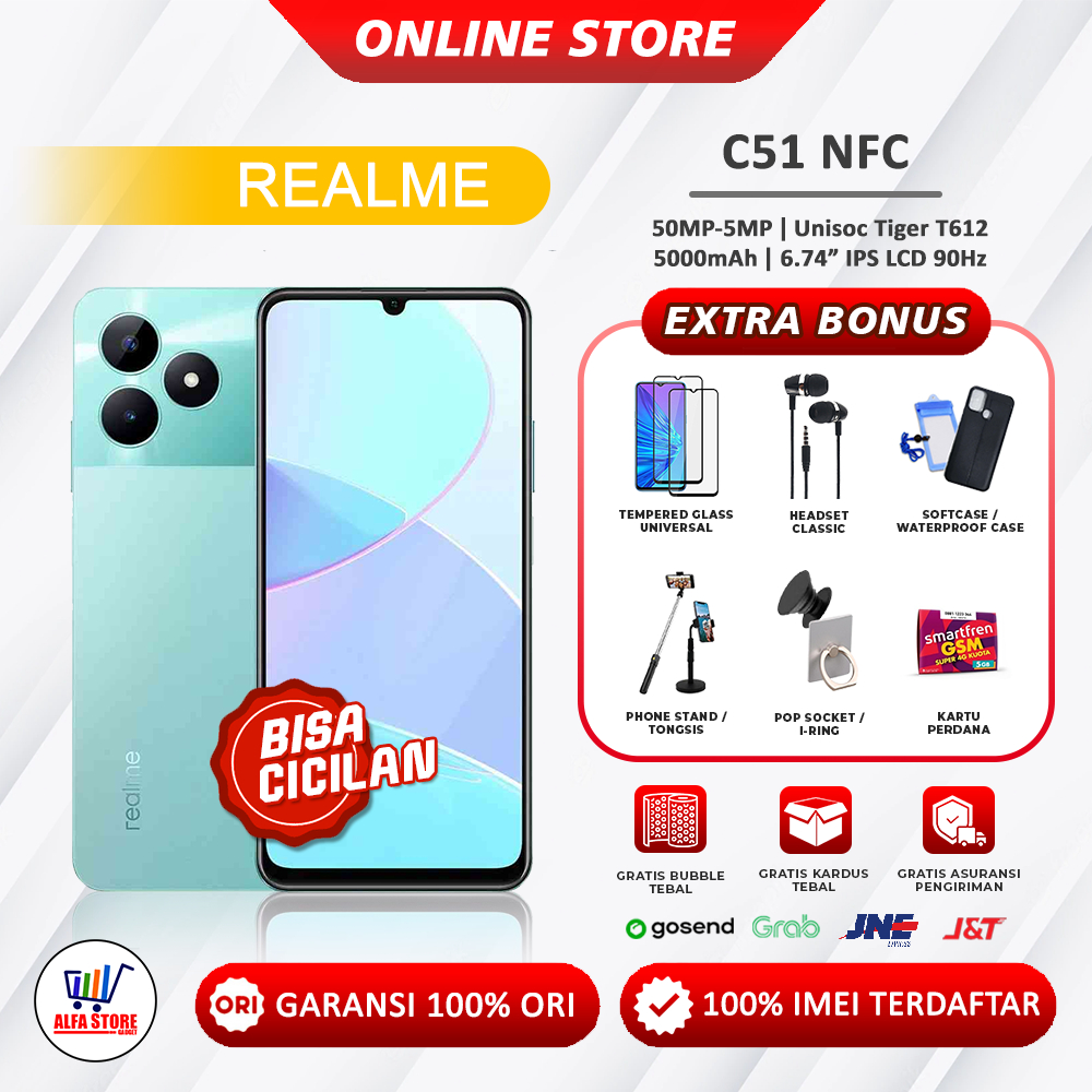 Jual RealmeC61 ram 8/128gb realme C51s NFC ram 6/128Gb C51 NFC ram 4 ...