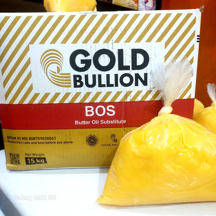 Jual BOS / BUTTER OIL SUBTITUTE / ROOM BUTTER GOLD BULLION REPACK 500 ...