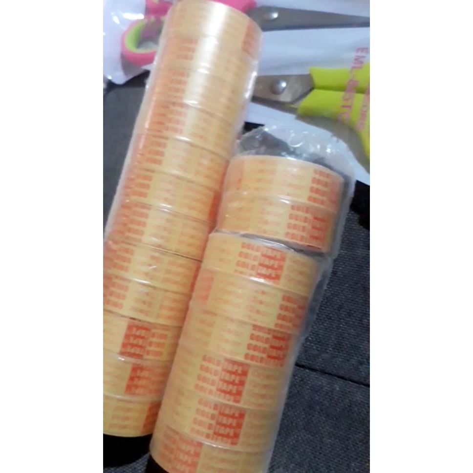 Jual Isolasi Bening Kecil 12 inch 912 mm x 10 yard) | Shopee Indonesia