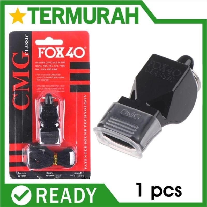 Jual FOX40 Classic Whistle Peluit Fox 40 Pluit Wasit Parkir Pramuka ...