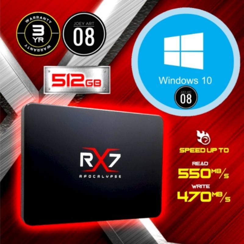 Jual SSD 256GB RX7 - 128GB-256GB / Garansi Resmi 3 Tahun | Shopee Indonesia