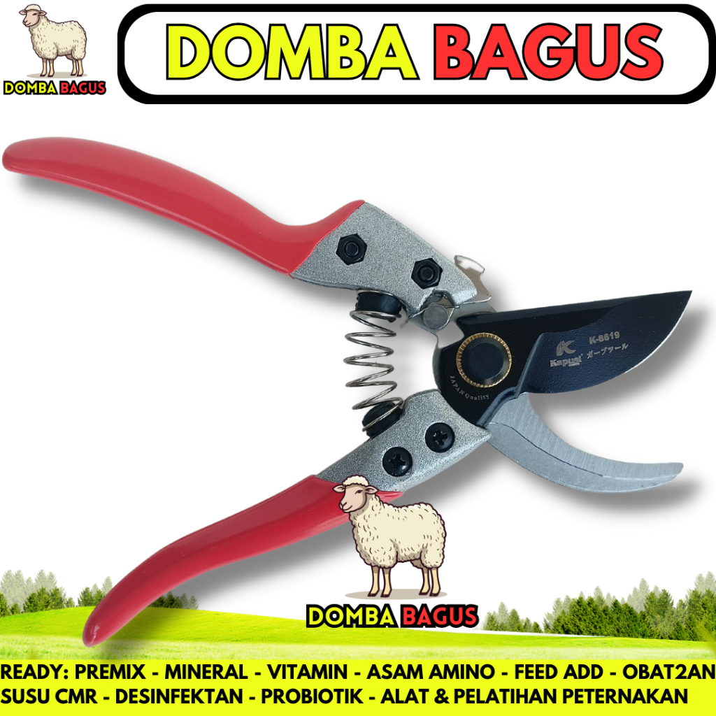 Jual GUNTING KUKU KAMBING MERAH KAPUSI - Alat Potong Kuku Kambing Domba ...