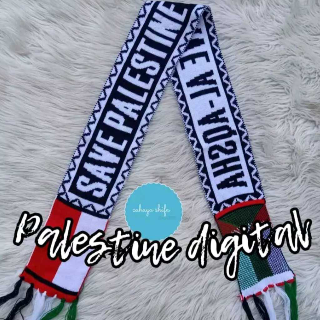 Jual SYAL BENDERA PALESTINA KOMPUTER TULISAN RAWIS PUTIH | Shopee Indonesia
