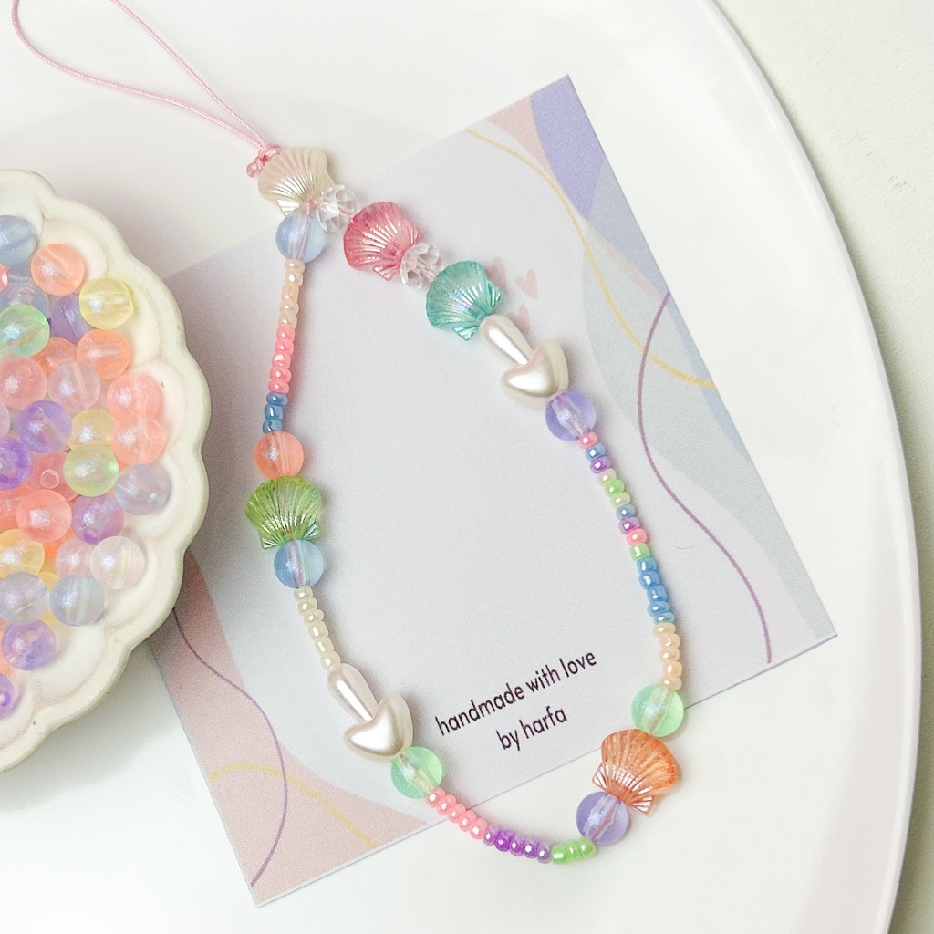 Jual PHONE STRAP BEADS KRISTAL HP TALI HP GELANG BRACELET KOREA ...