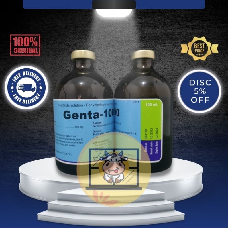 Jual GENTA 100 ML - OBAT HEWAN GENTAMYCIN | Shopee Indonesia