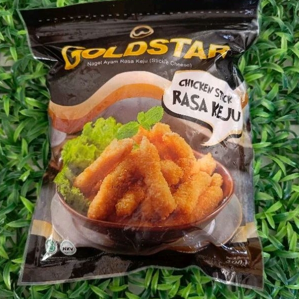 Jual Goldstar Nugget Chicken Stick Rasa Keju - Berat 500gr | Shopee ...