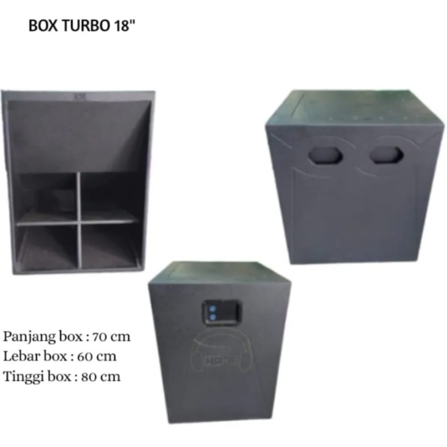Jual Box Kosong Subwoofer Turbo 18 Inch Audio One Original ( HARGA ...