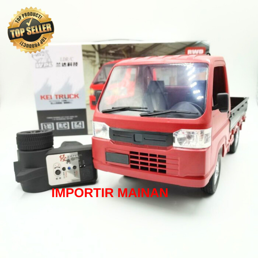 Jual WPL WL01 pickup upgrade dari WPL D12 1:10 RTR full proportional ...