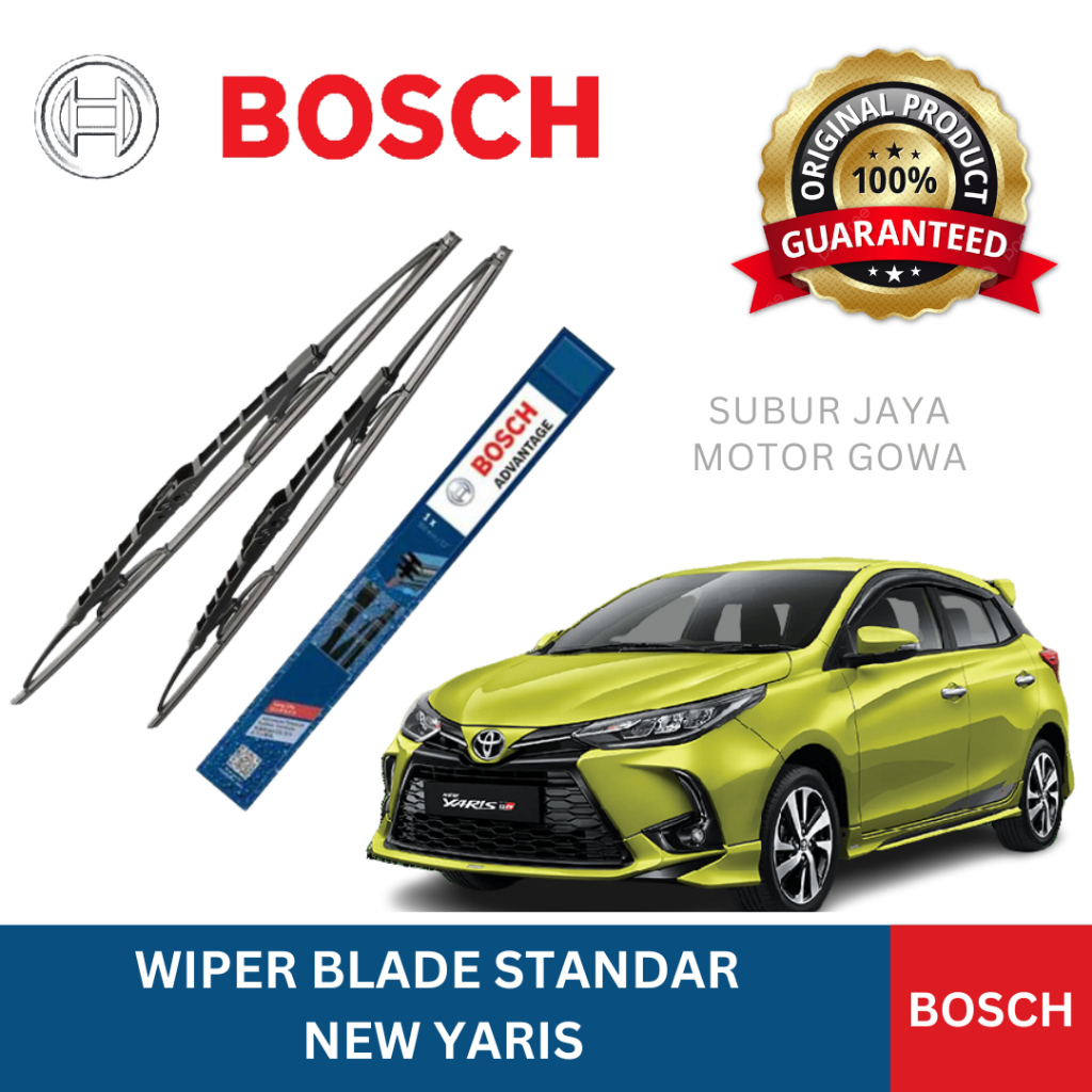 Jual Bosch Wiper Blade Standar Daun Wiper Penghapus Kaca Air Hujan