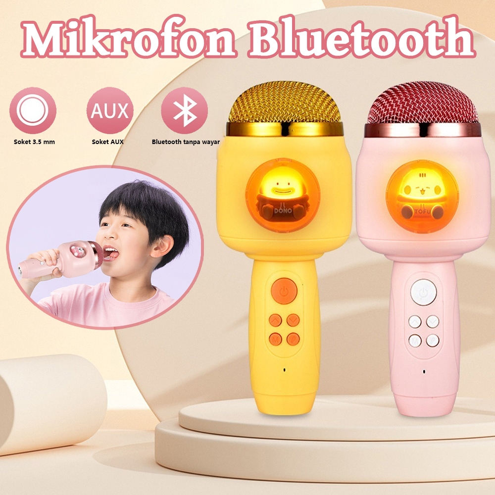 Jual Mic Karaoke X6 Wireless Bluetooth Player Smule Speaker Advance ...