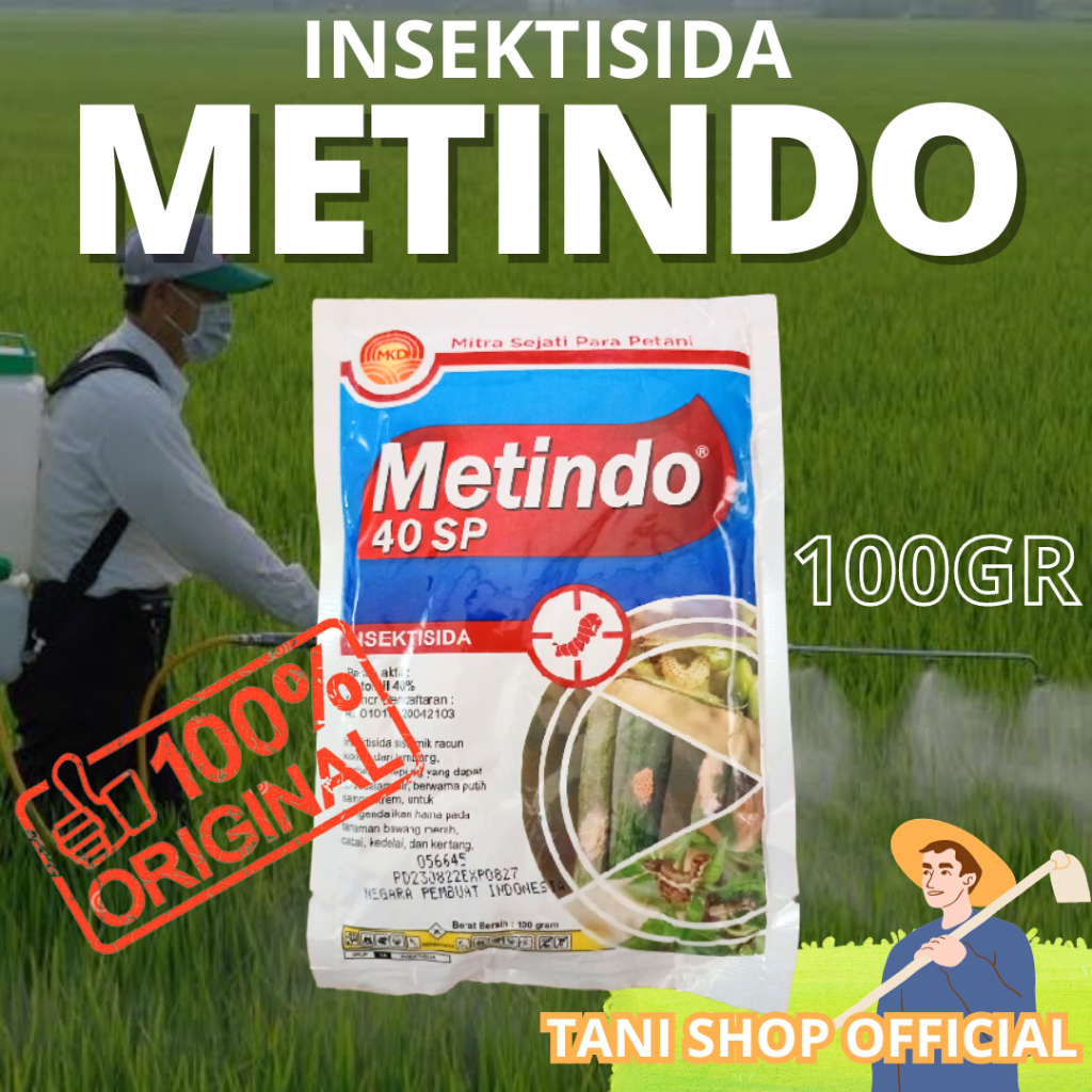 Jual insektisida metindo 100gr asli original | Shopee Indonesia