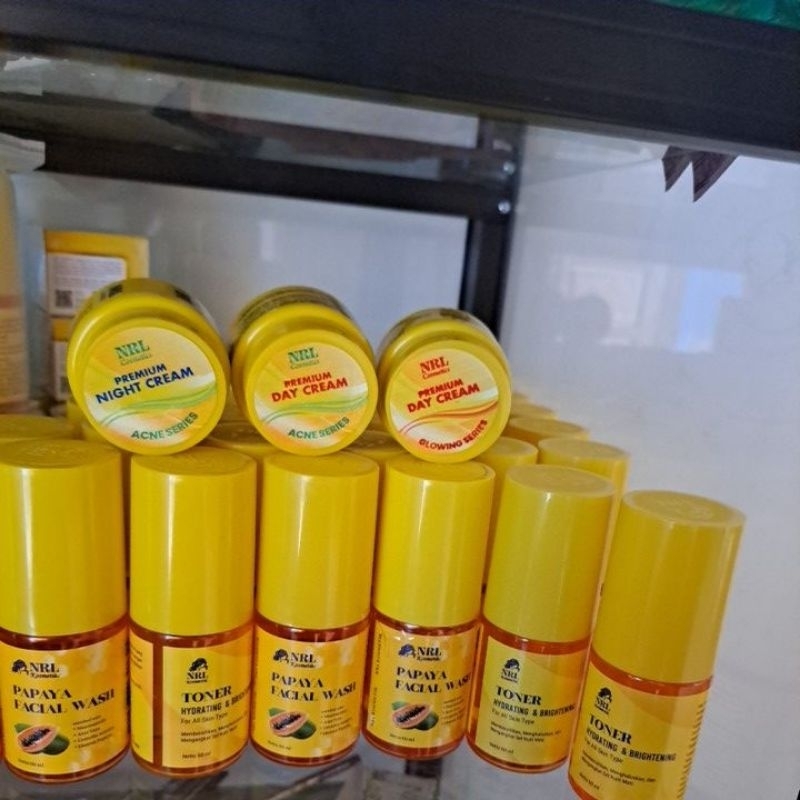 Jual NRL Ecer Kemasan Terbaru Asli Facial Wash/Sabun dan Toner Dijamin ...