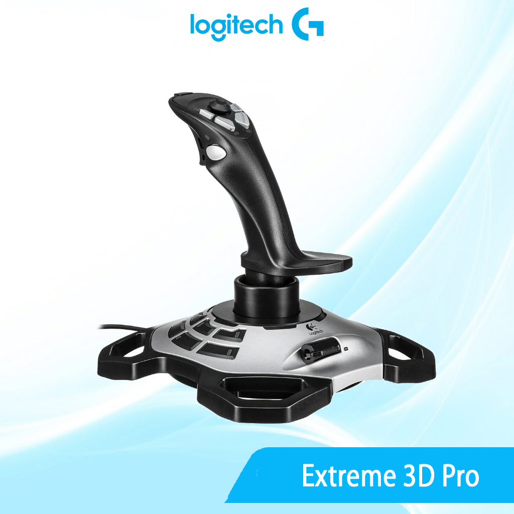 Jual Logitech Extreme 3D Pro Joystick Flight Simulator untuk PC ...