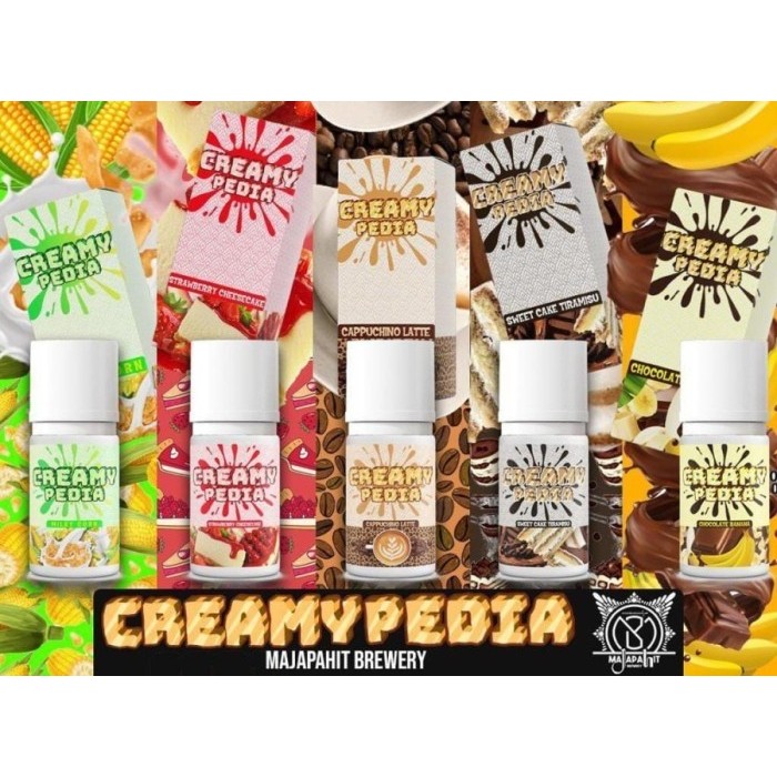 Jual LIQUID CREAMYPEDIA 30ML 15MG PF CREAMY PEDIA | Shopee Indonesia