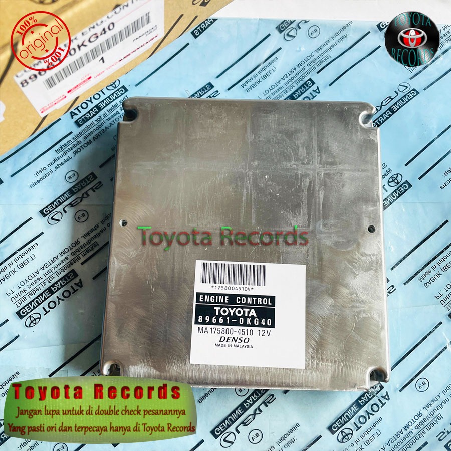 Jual Ecu Engine Control Innova & Hilux Diesel Original Toyota 89661-0KG40 | Shopee Indonesia