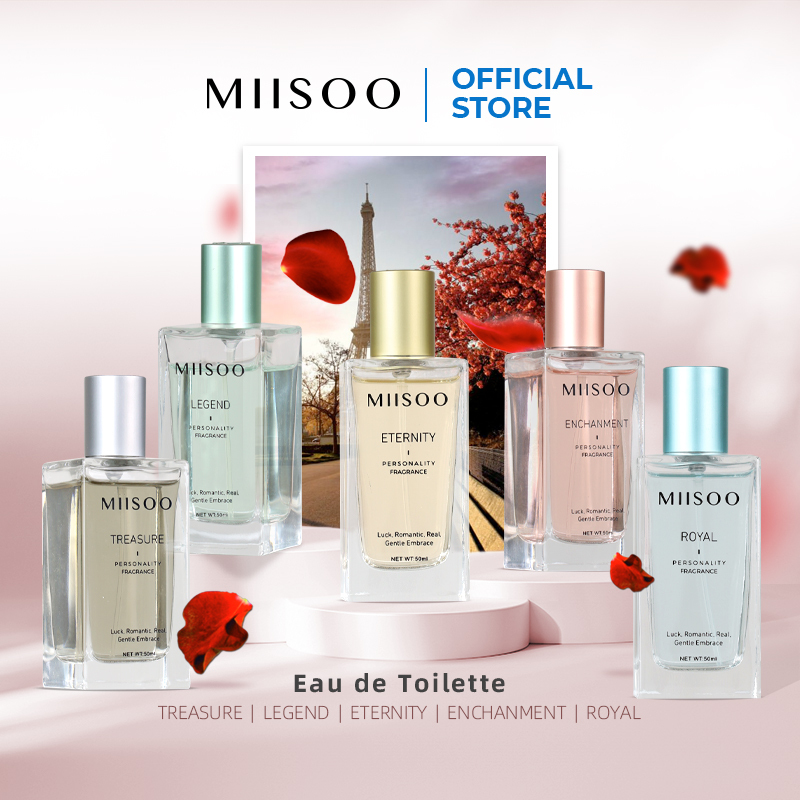 Jual MIISOO Parfum EDT/Parfum Eu de 50 ml Parfum Wanita/Parfum Pria ...