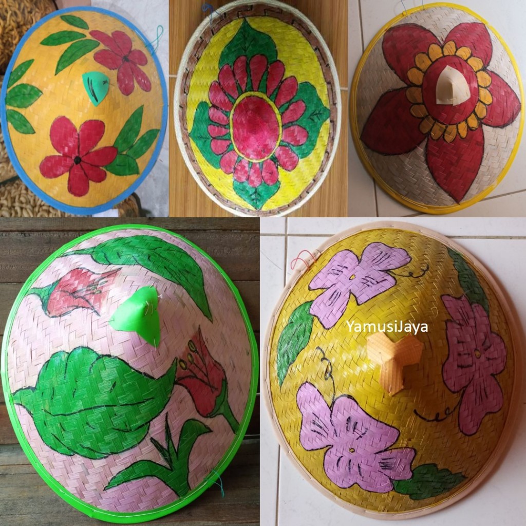 Jual Caping Petani Lukis Anak dan Dewasa Topi Bambu Minimalis | Shopee ...