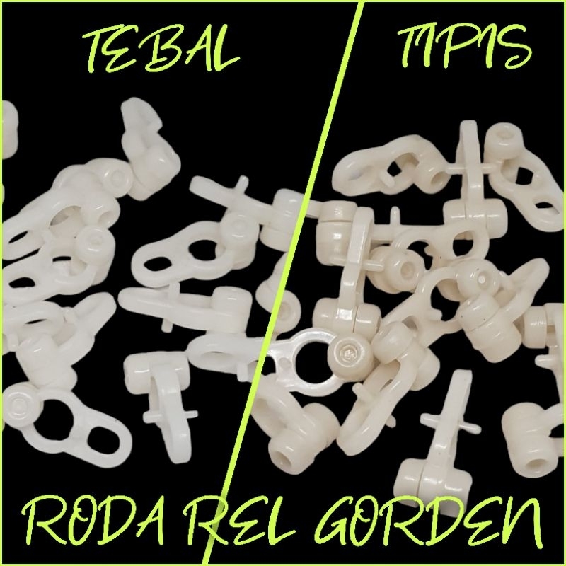 Jual Roda rel gorden alumunium roda T rell gordyn alma | Shopee Indonesia