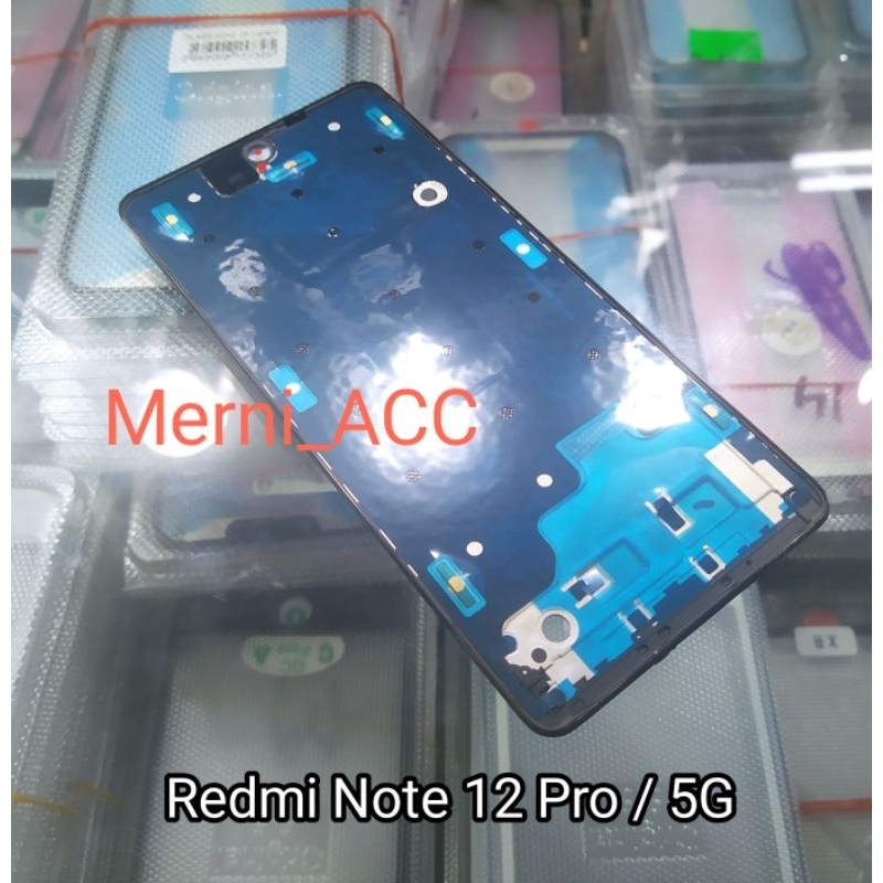 Jual Frame tulang tengah Xiaomi Redmi note 12 Pro / 5G Midle frame ...