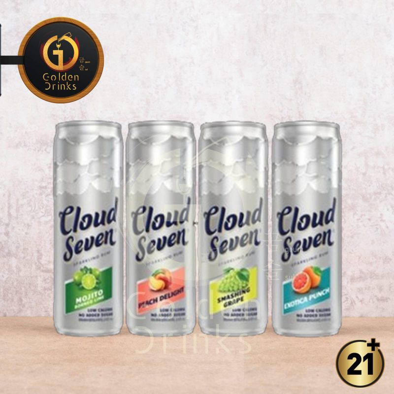 Jual Cloud Seven Sparkling Rum Can 350ml | Shopee Indonesia
