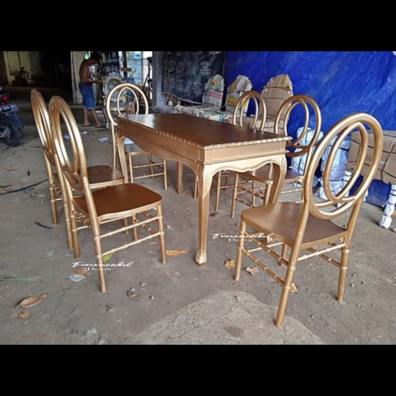 Jual Meja Akad Nikah Plus Kursi Olivia Meja Akad Set Meja Akad Kayu ...