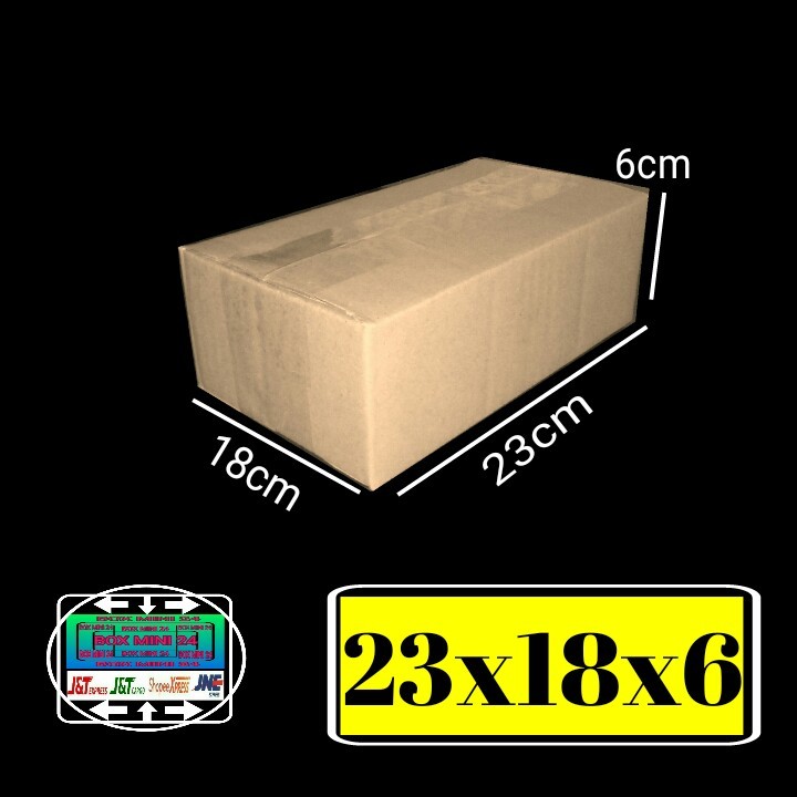 Jual kardus ukuran 23x18x6 (kardus murah/kardus mini/kartonbox ...