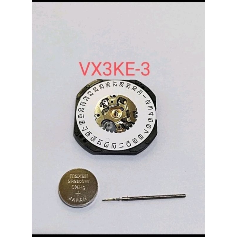 Jual MESIN JAM TANGAN EPSON VX 3KE TANGGAL SAMPING | Shopee Indonesia