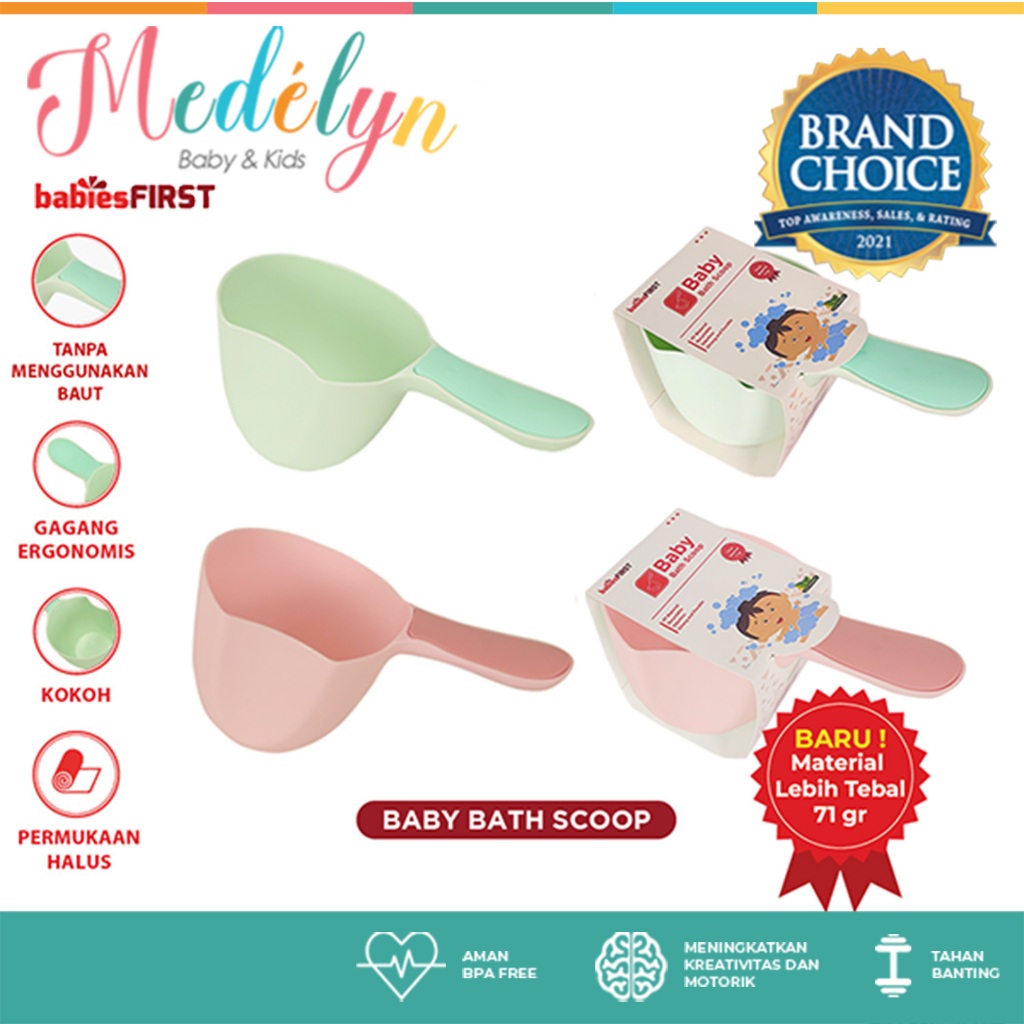 Jual BabiesFIRST Baby Bath Scoop / Gayung Mandi Anak / Gayung Bayi ...