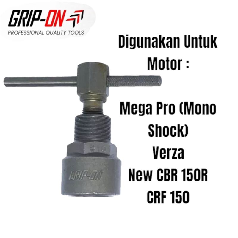 Jual GRIP-ON Treker Magnet #10 Untuk Motor Honda : Mega Pro (Mono Shock ...