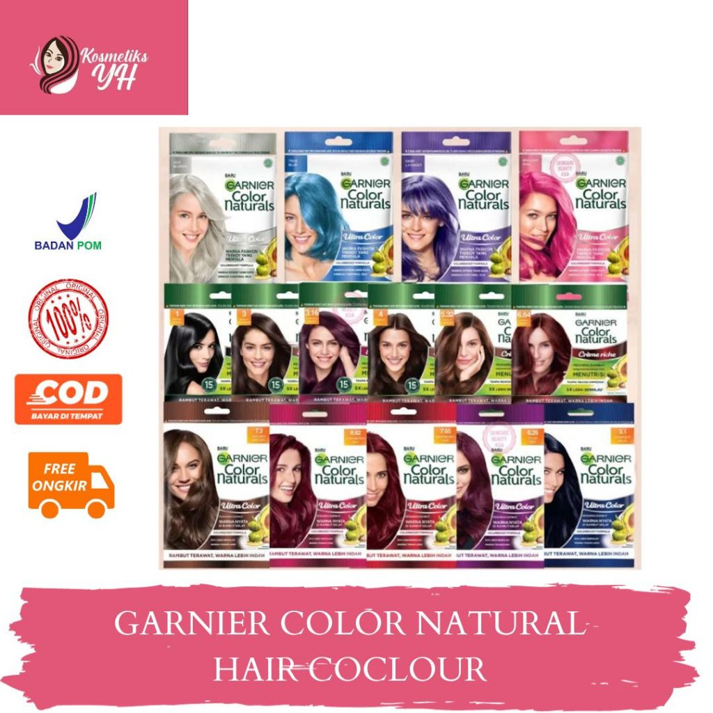 Jual GARNIER HAIR COLOUR DAN GARNIER HAIR COLOR CAT RAMBUT GARNIER DAN ...