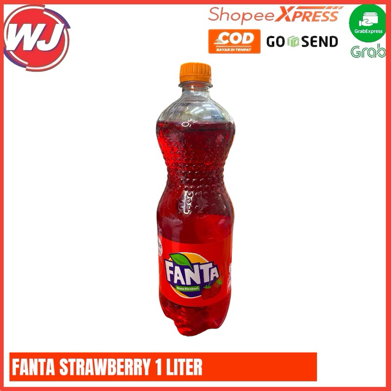 Jual FANTA STRAWBERRY 1 LITER | Shopee Indonesia
