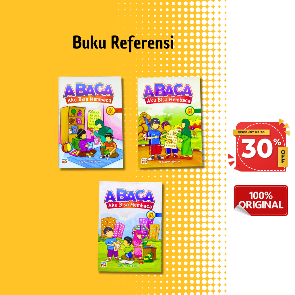 Jual Buku TK ABACA Aku Bisa Membaca Jilid 1-3 | Shopee Indonesia