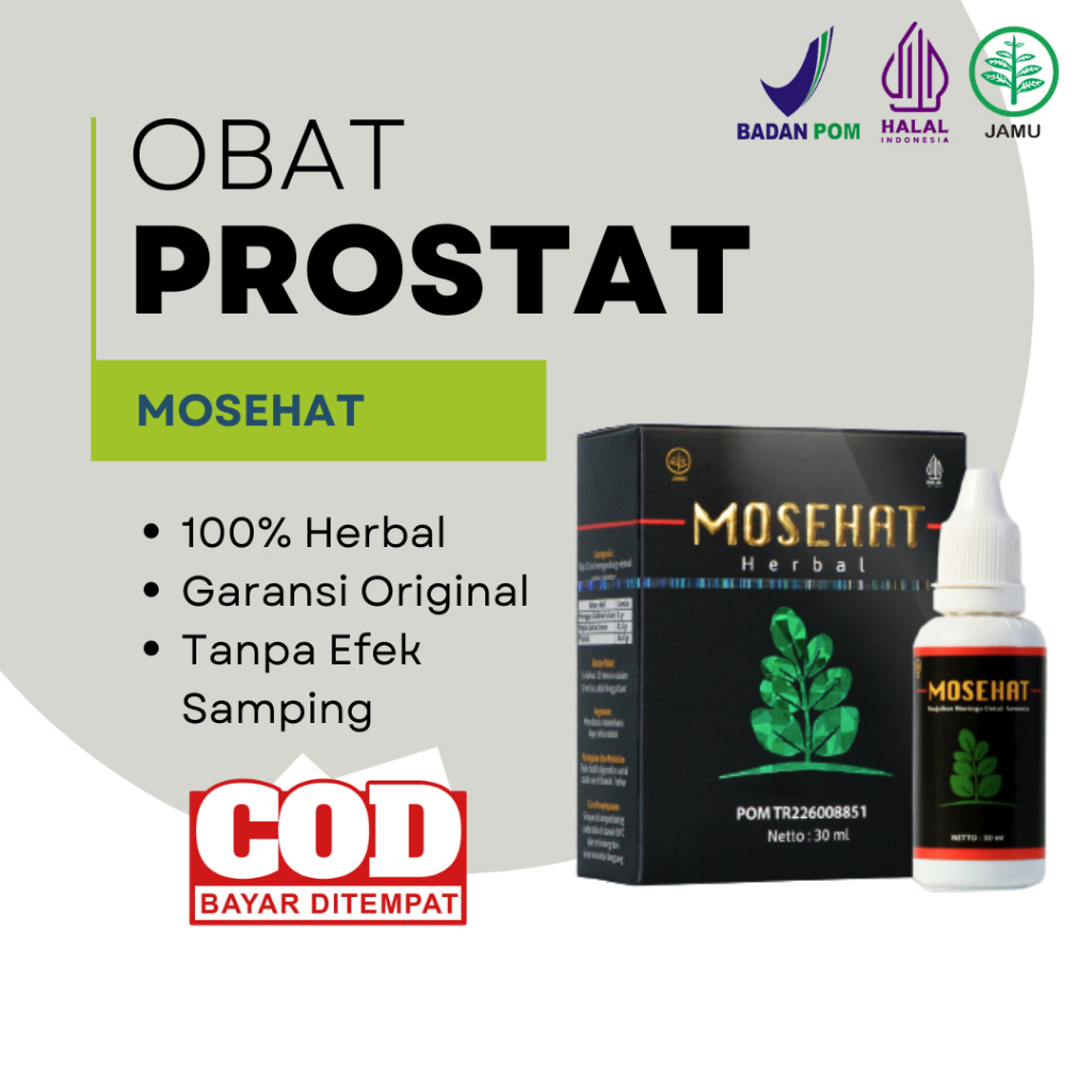 Jual OBAT PROSTAT Paling Ampuh Obat Infeksi Saluran Kemih - Mosehat ...