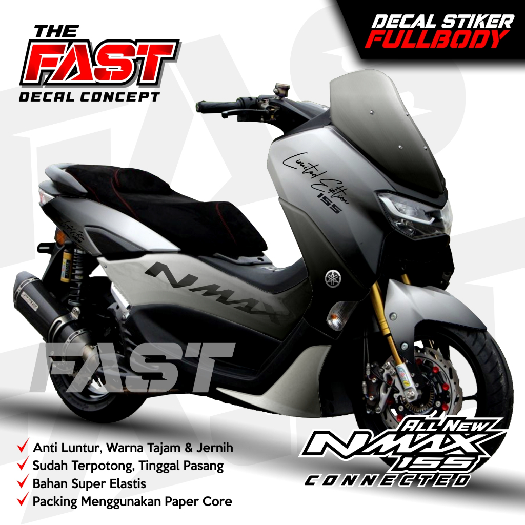 Jual BISA COD Decal Sticker Yamaha Nmax 155 New Fullbody Bunglon Decal ...