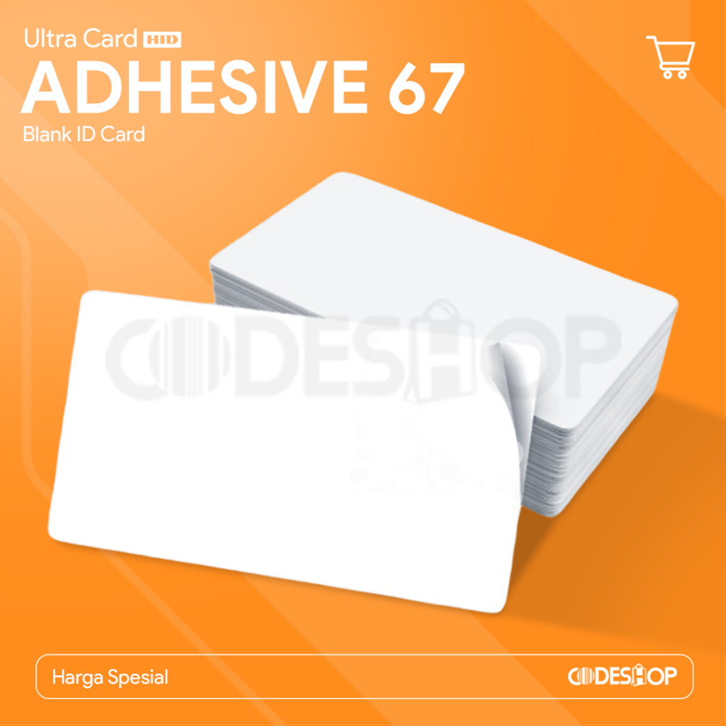 Jual Kartu Adhesive 82267 PVC Card CR-80 NOCO Ultracard Adhesive67 CR80 ...