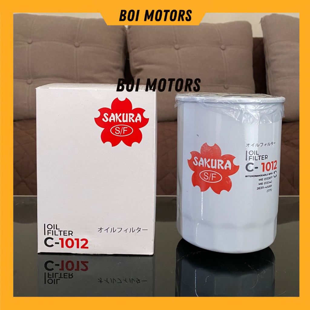 Jual SAKURA C-1012 - Filter Oli Mitsubishi Canter PS125 PS110 | Shopee ...