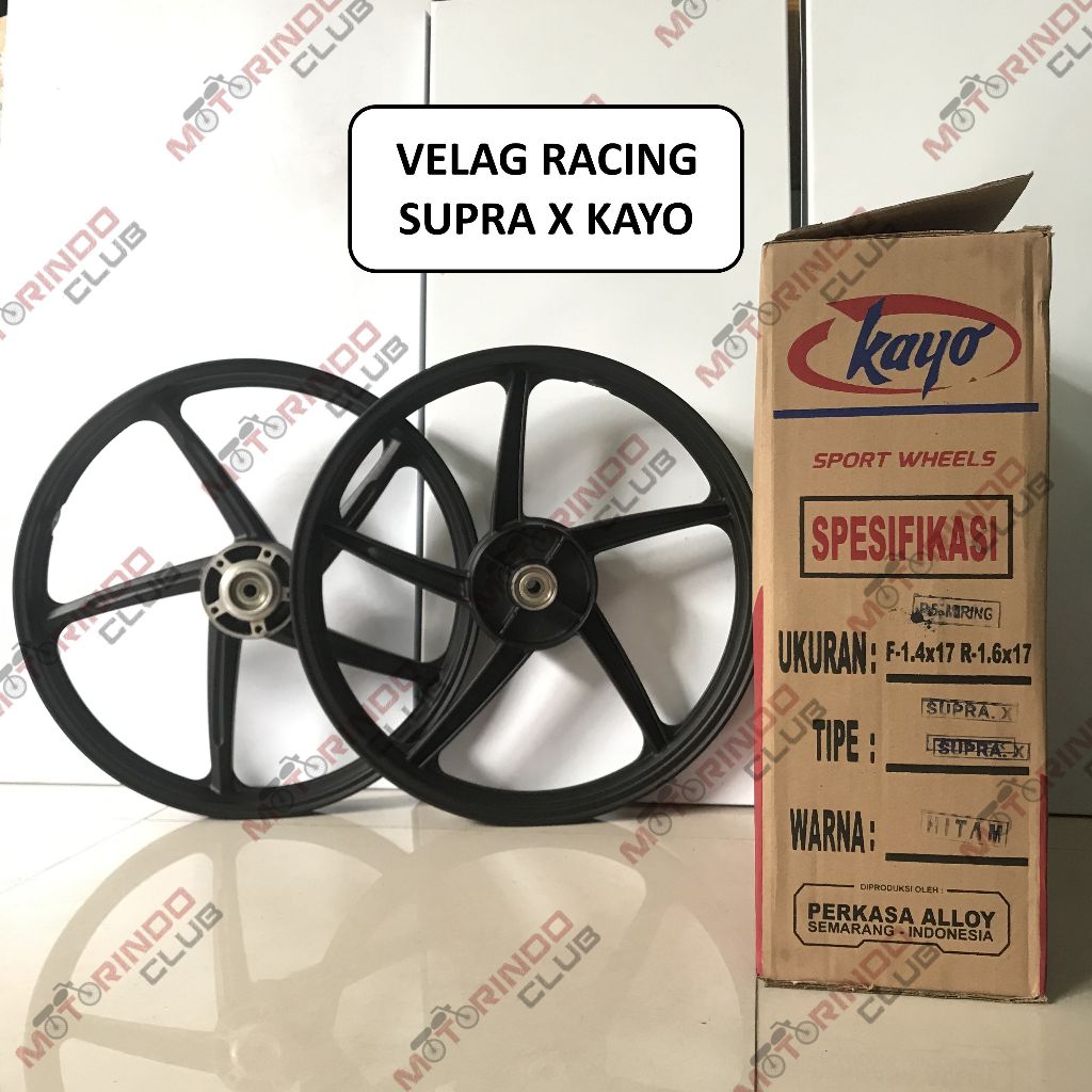 Jual Velg Racing SUPRA X Palang 5 merek KAYO | Veleg ; Velag ; Pelek ...