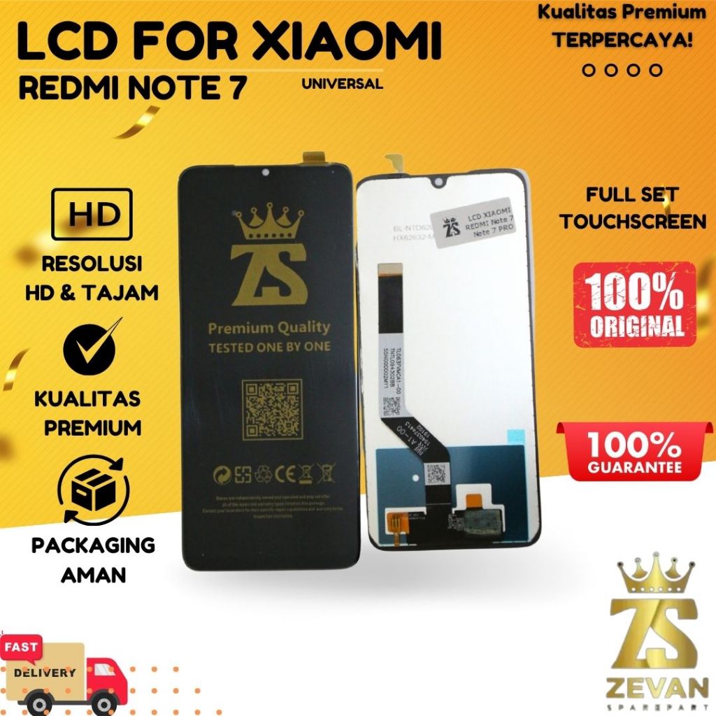 Jual LCD XIAOMI REDMI Note 7/ Note 7 PRO Universal | Shopee Indonesia