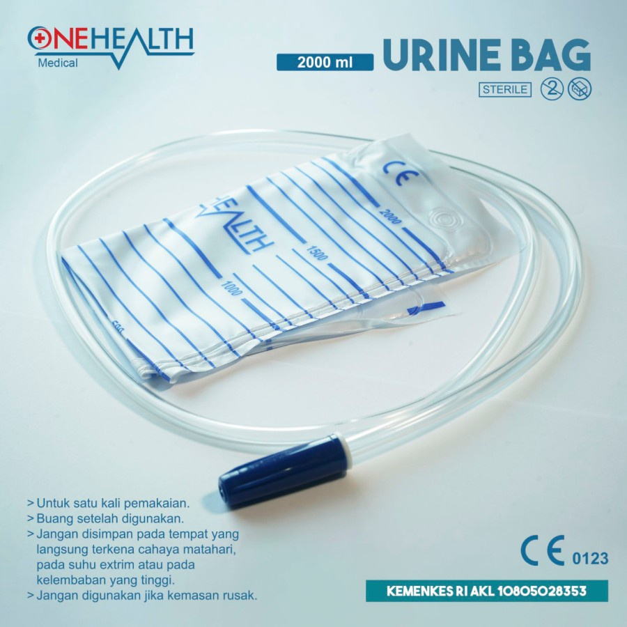 Jual ONEHEALTH URINE BAG 2 LITER/KANTONG URIN 2 LITER | Shopee Indonesia