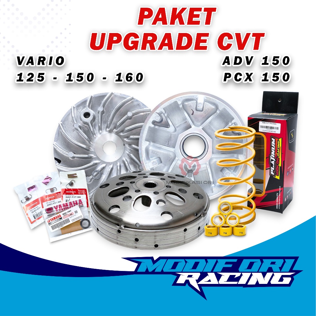 Jual KIRIAN CVT PCX 160 CC Honda Upgrade CVT Paket Full cvt Vario 160 ...