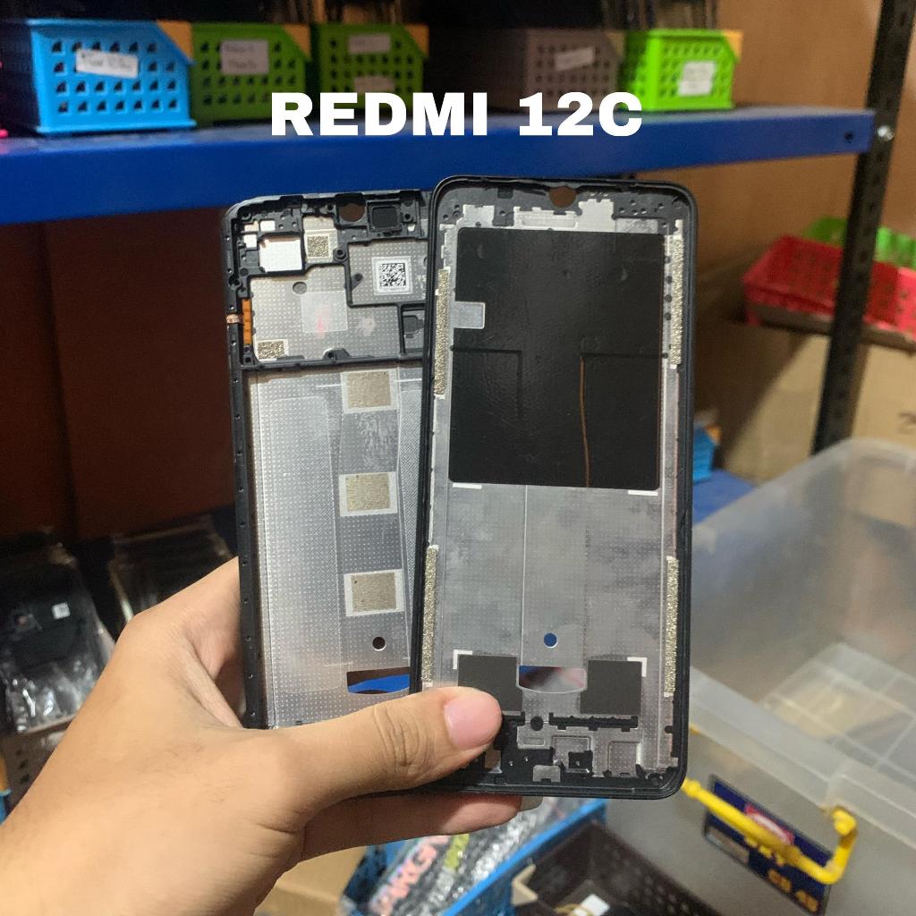 Jual FRAME TATAKAN TEMPAT TULANG RANGKA LCD XIAOMI REDMI 12C ORIGINAL ...