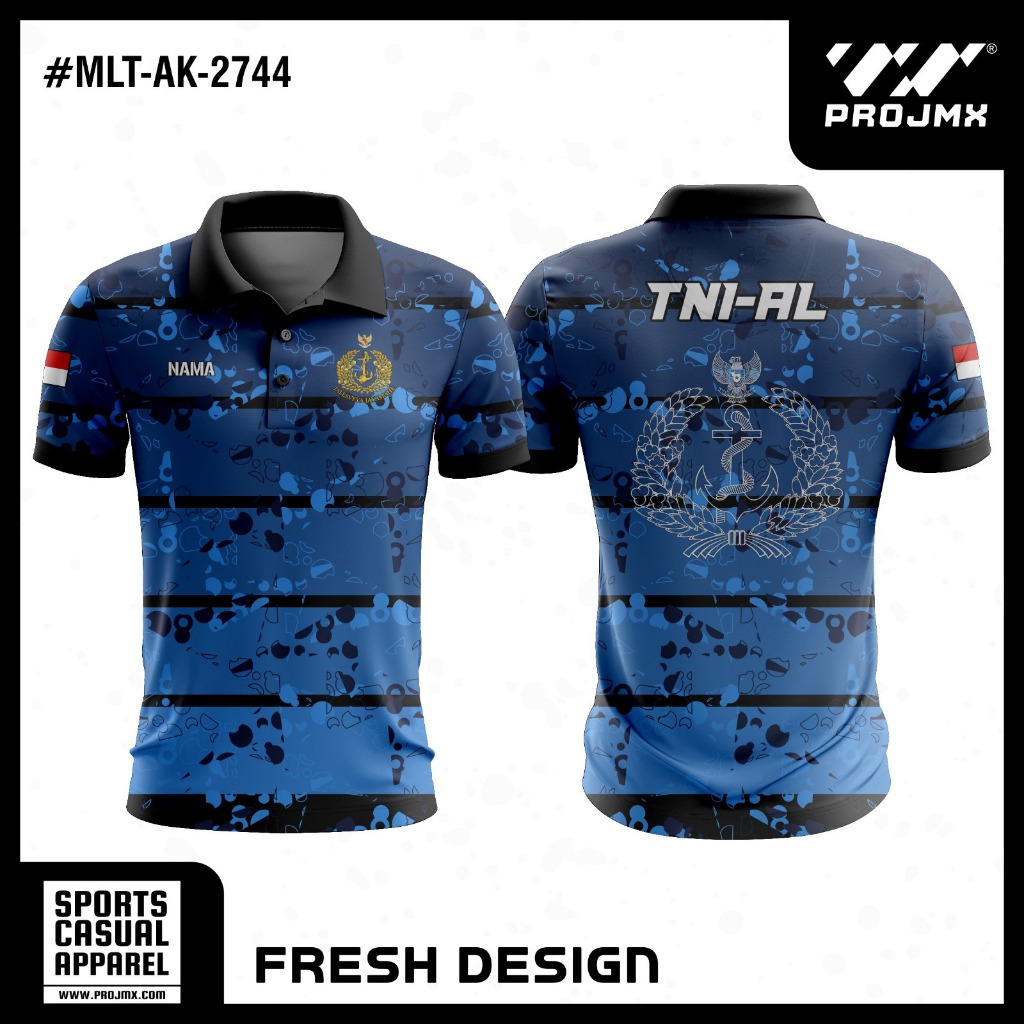 Jual PROJMX TERBARU - KAOS JERSEY MILITER TNI ANGKATAN LAUT ( BISA CUSTOM ) | Shopee Indonesia