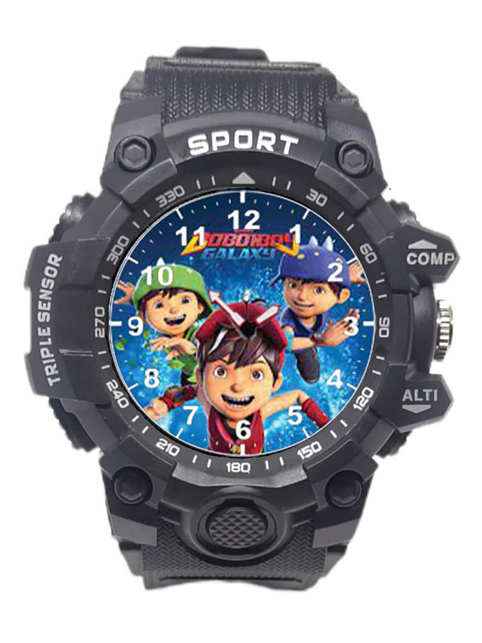 Jual Jam tangan anak BoboiBoy Galaxy Boboiboy solar Boboiboy halilintar ...