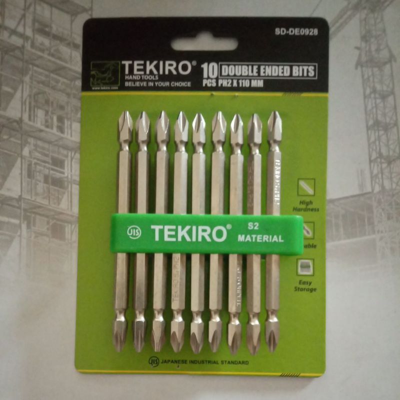 Jual Mata bor angin / mata obeng Tekiro PH2 x 110mm | Shopee Indonesia